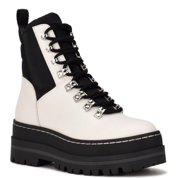 Marc Fisher | Shoes | Plune Laceup Lug Sole Bootie | Poshmark